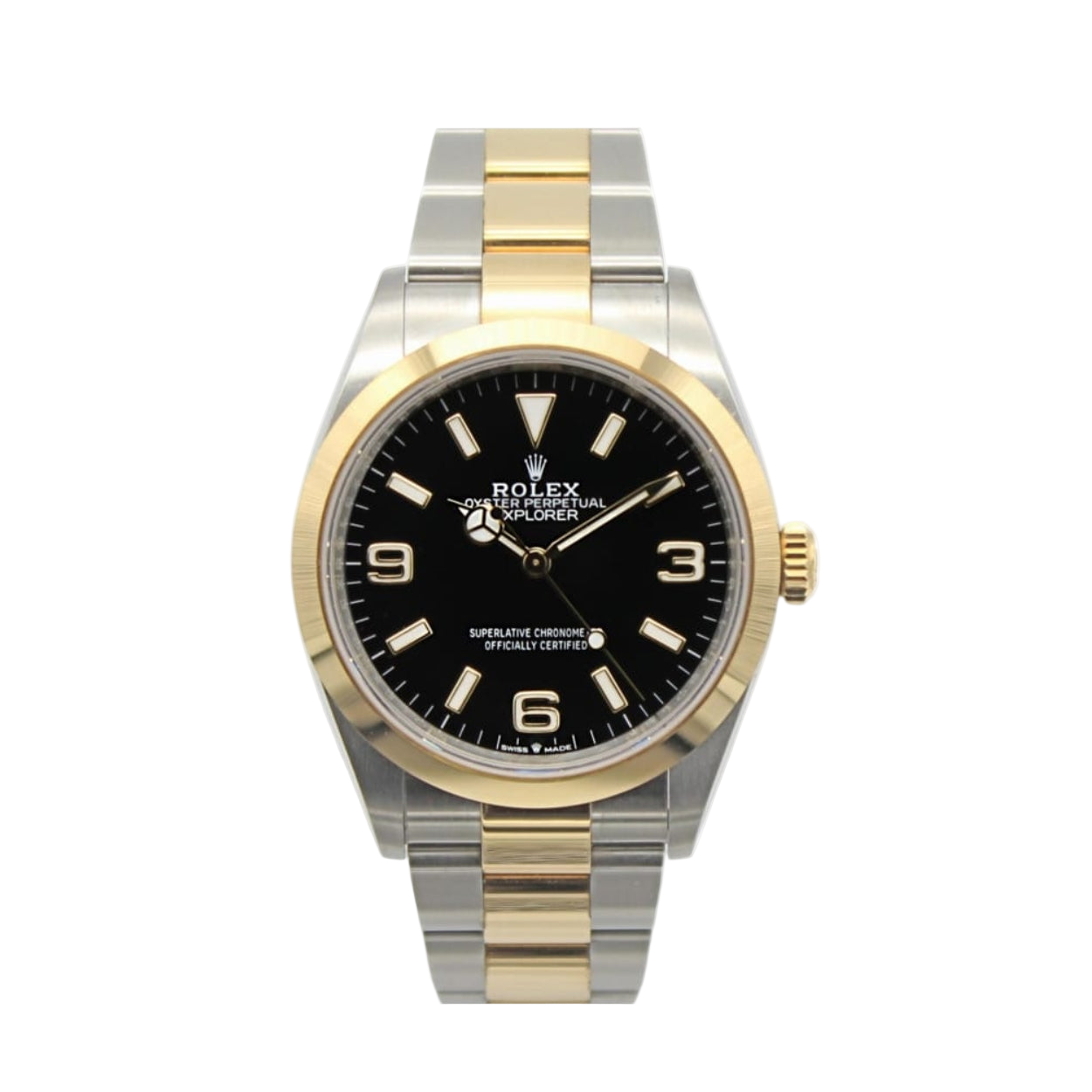Explorer 1 40mm Fond Noir – Tempsluxora